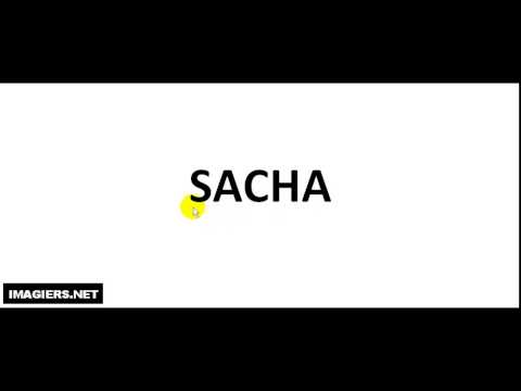 How To Pronounce French First Name # SACHA - YouTube