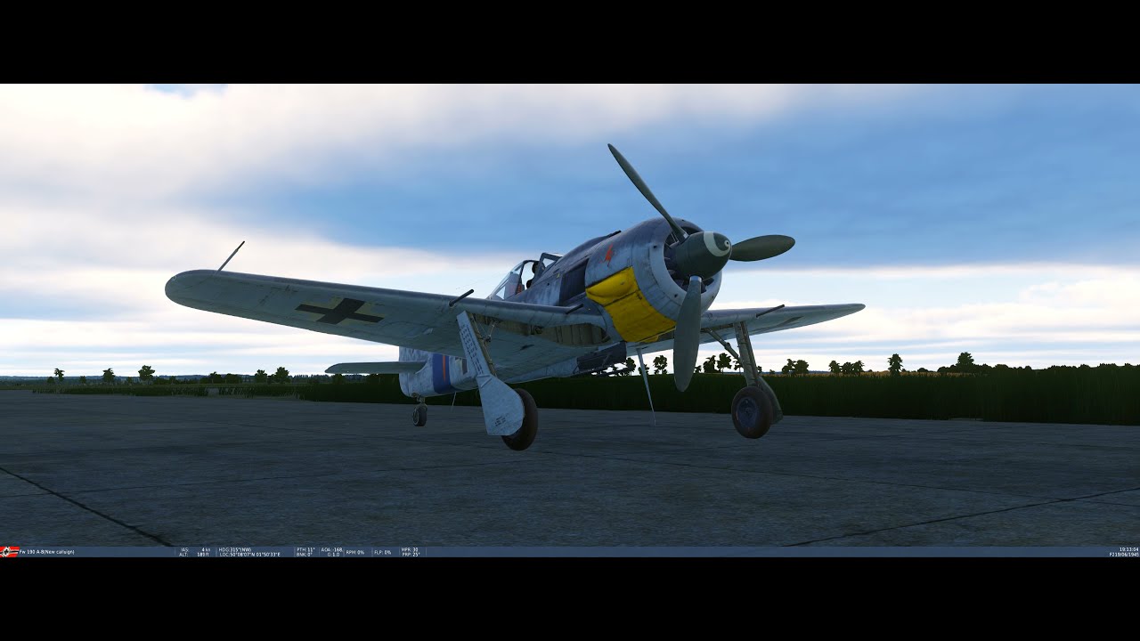 DCS: Fw 190 A-8 - Dogfight vs Mustangs - - YouTube