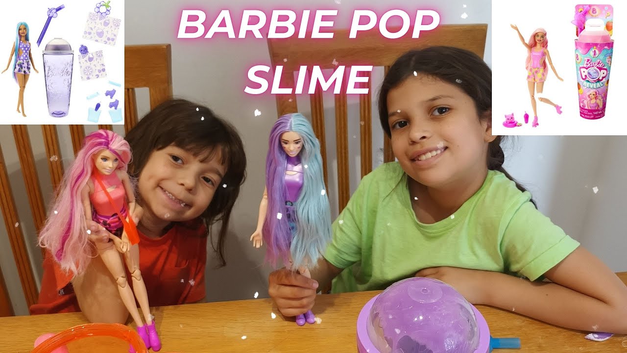 Barbie Pop Slime Reveal - YouTube