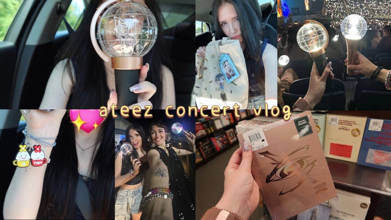 ATEEZ Concert Vlog – Tacoma July 14, 2024 ♡ - YouTube