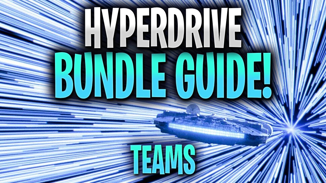 Hyperdrive Bundle Guide - Teams - Star Wars Galaxy of Heroes - YouTube