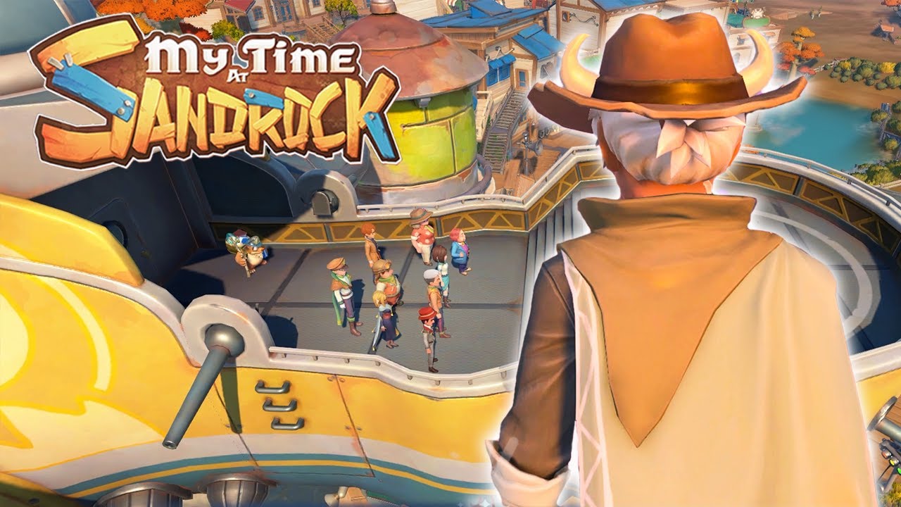 The Airship Tour (Credits Roll)!! - My Time at Sandrock - Part 153 ...