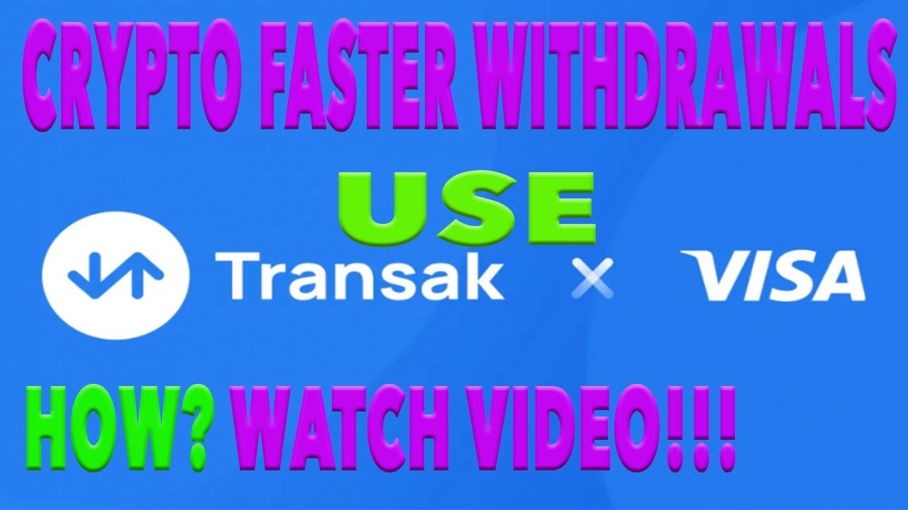YOUR CRYPTO AND MONEY: SPEND IT ANYWHERE WITH TRANSAK & VISA'S WEB3 FOR ...
