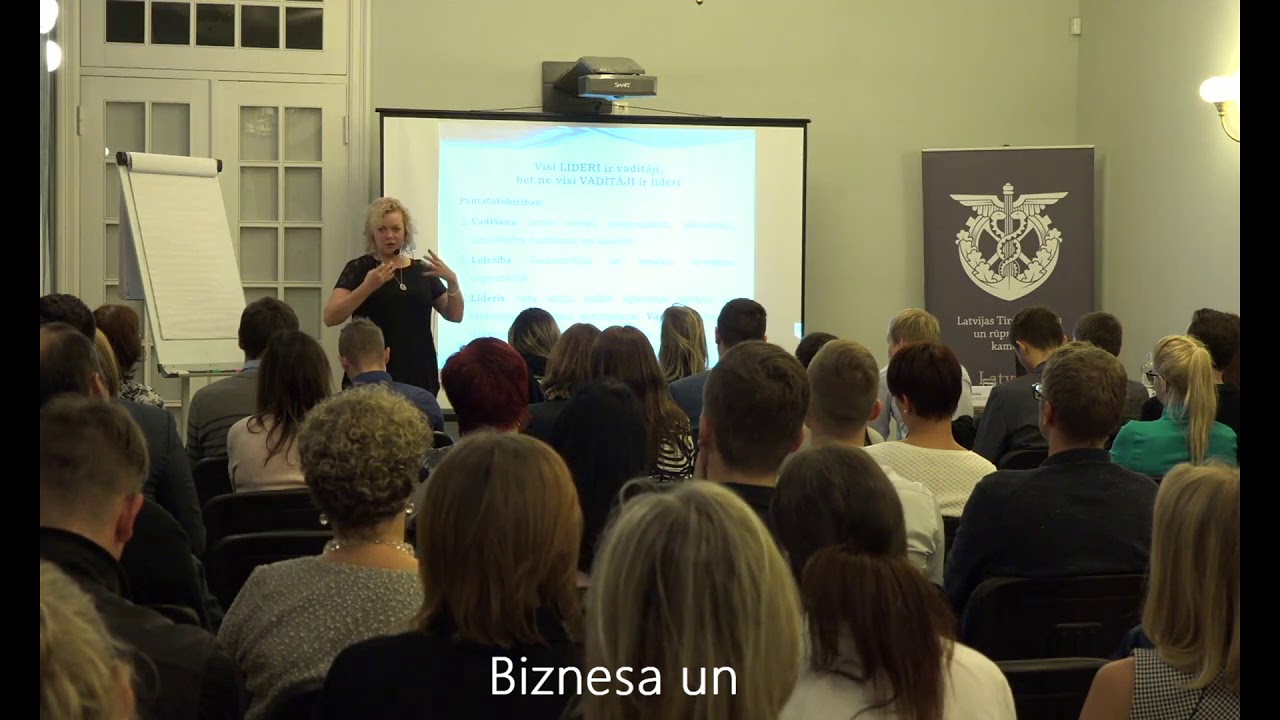 Vadītājs Līderis. Ilze Seisuma. - YouTube