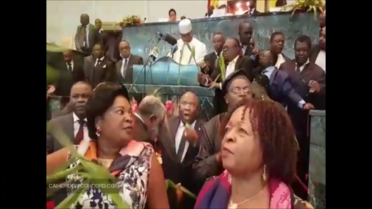 SDF MPs take over the Cameroon National Assembly AGAIN - YouTube
