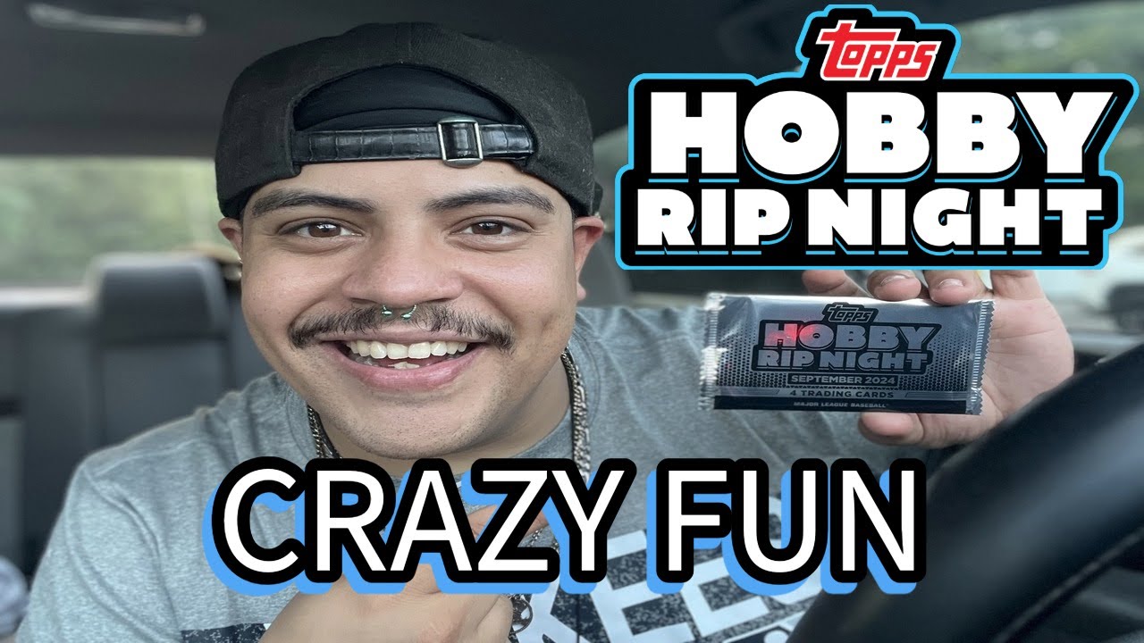 Topps Hobby Rip Night! | Ripping Free Packs | Card VLOG #1 - YouTube