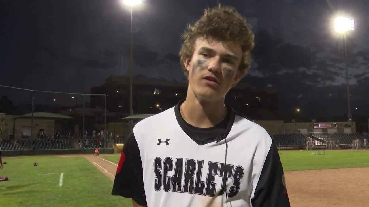 Billings Scarlets shortstop Kyler Northrop a baseball junkie - YouTube