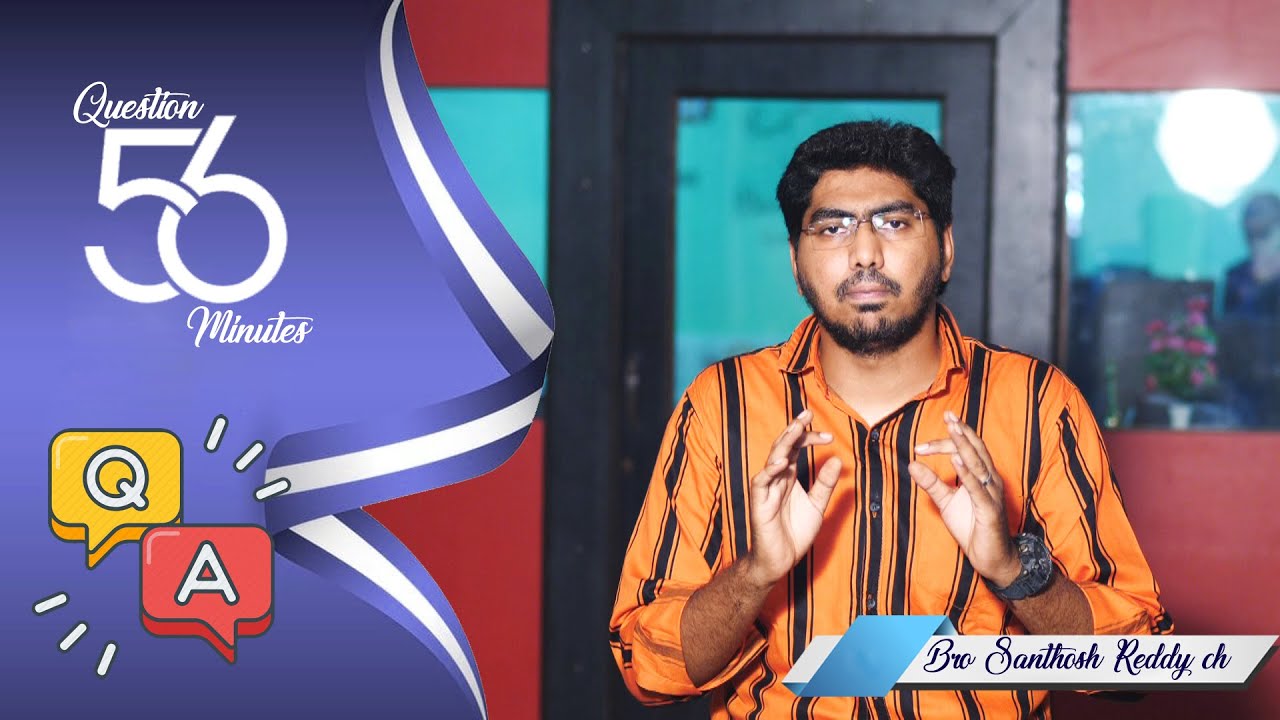 5 QUESTIONS IN 6 MINUTES || SANTHOSH REDDY CLASSIC|| 2020 EPISODE 3 ...