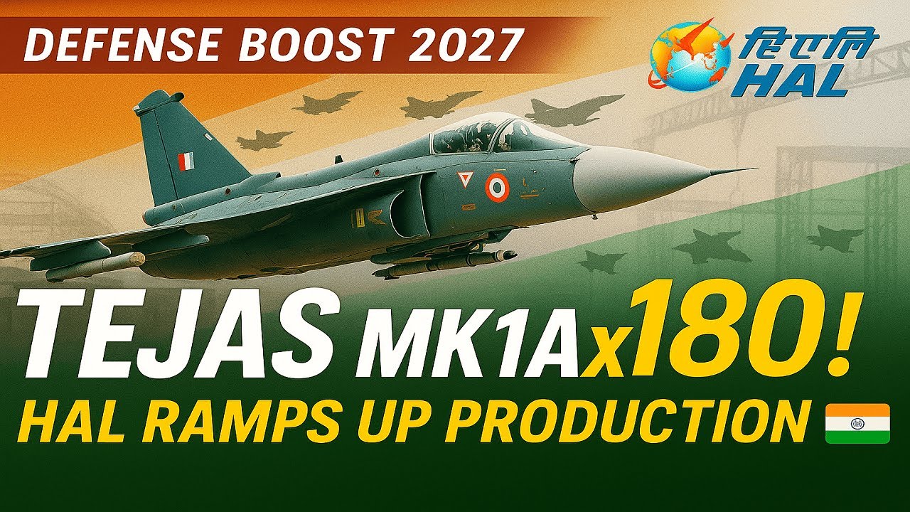 Tejas Mk1A Fighter Jet: HAL to Ramp Up Production | 180 Jets for Indian ...