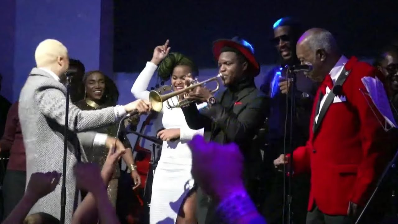 Mikaben , Lionen Benjamin, Richard Cave, Emeline Michel & friends ofri ...