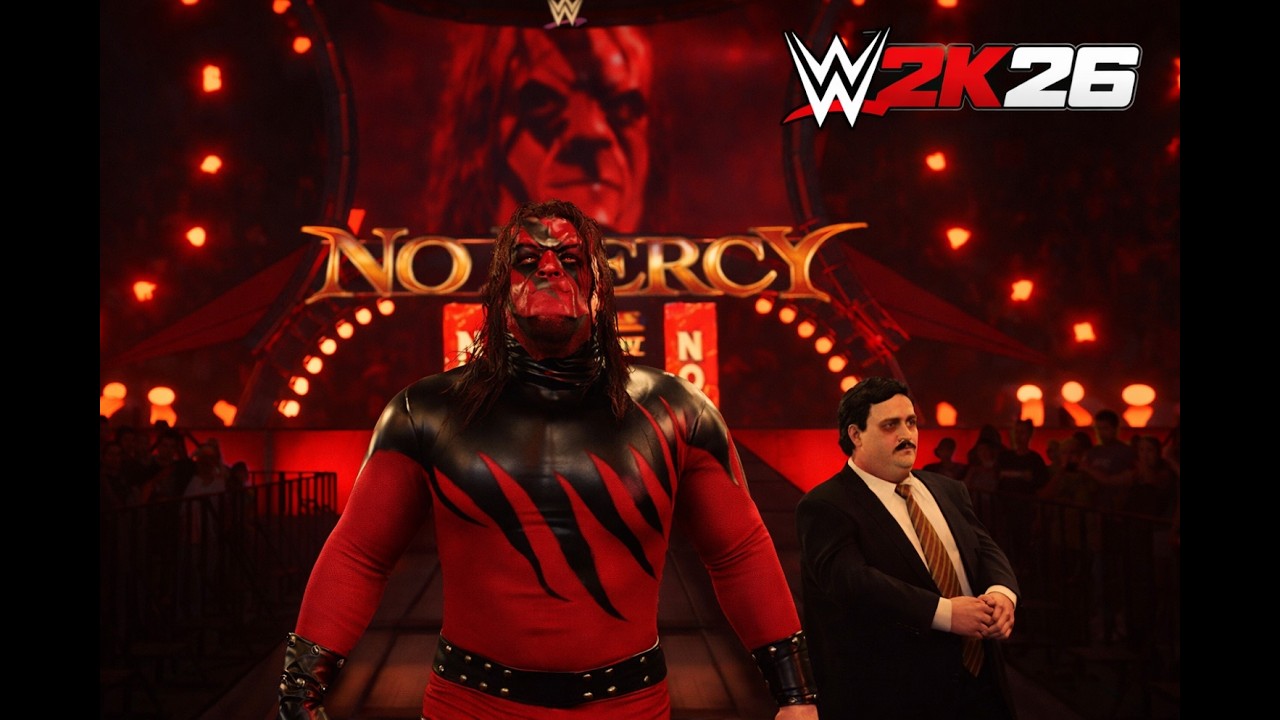 WWE 2K26 Attitude Era Edition KANE '98 Full Entrance / GFx mod concept ...