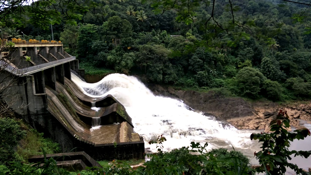 DAM SHUTTER OPENING IDUKKI - YouTube