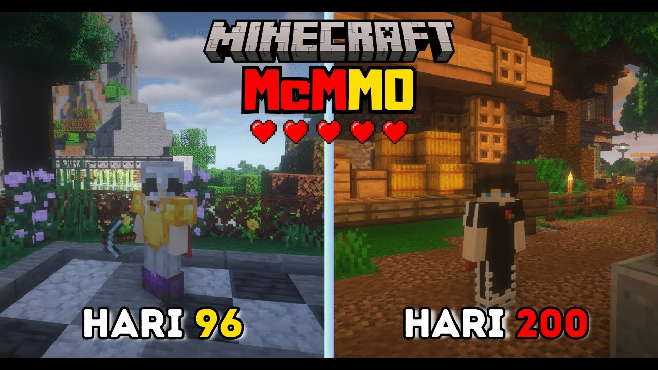 200 Hari Minecraft McMMO 5 HATI #3 - YouTube