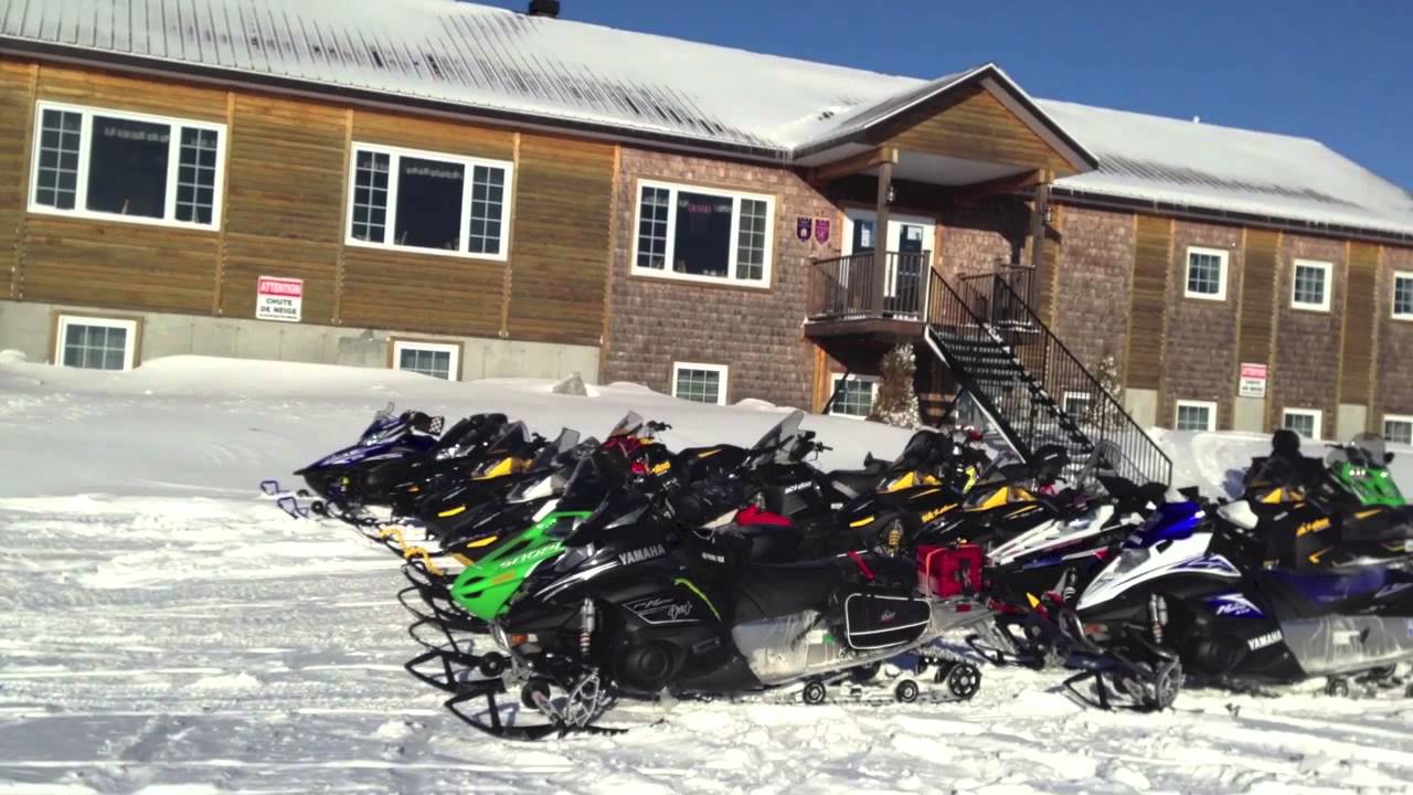 Snowmobile Trip 2013 Monts Valin Quebec - YouTube