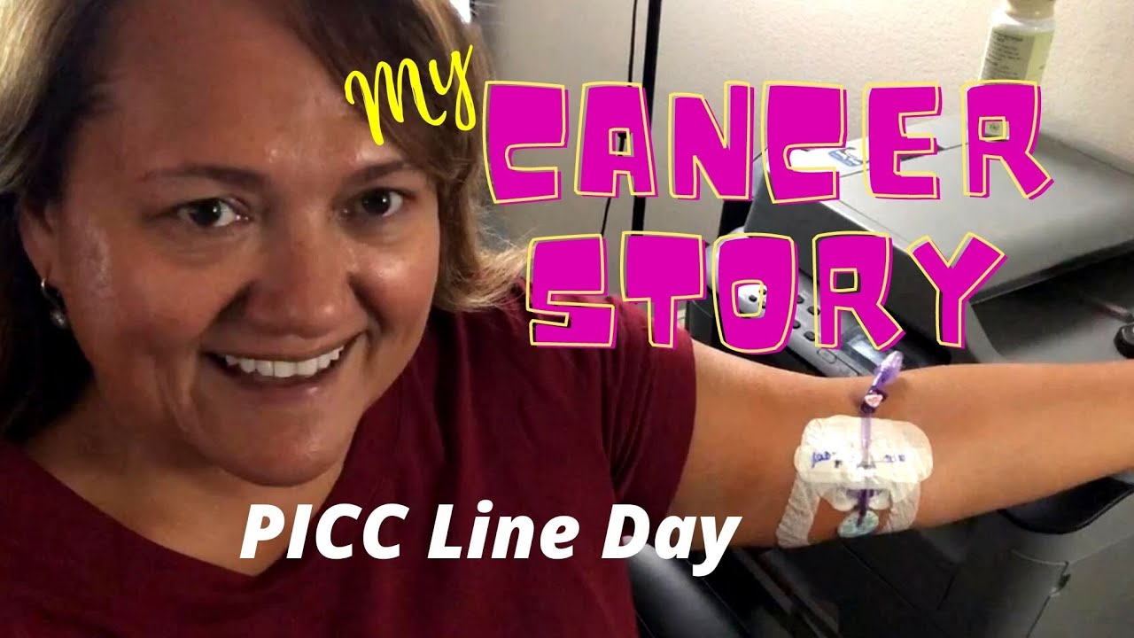 🩸 Picc line is installed and I'm ready for Chemo - YAY - YouTube