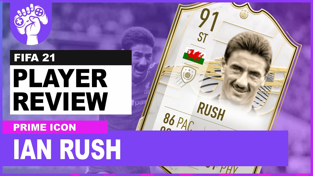 Prime-time Ian Rush | 91 rated PRIME Icon IAN RUSH | FIFA 21 Review ...