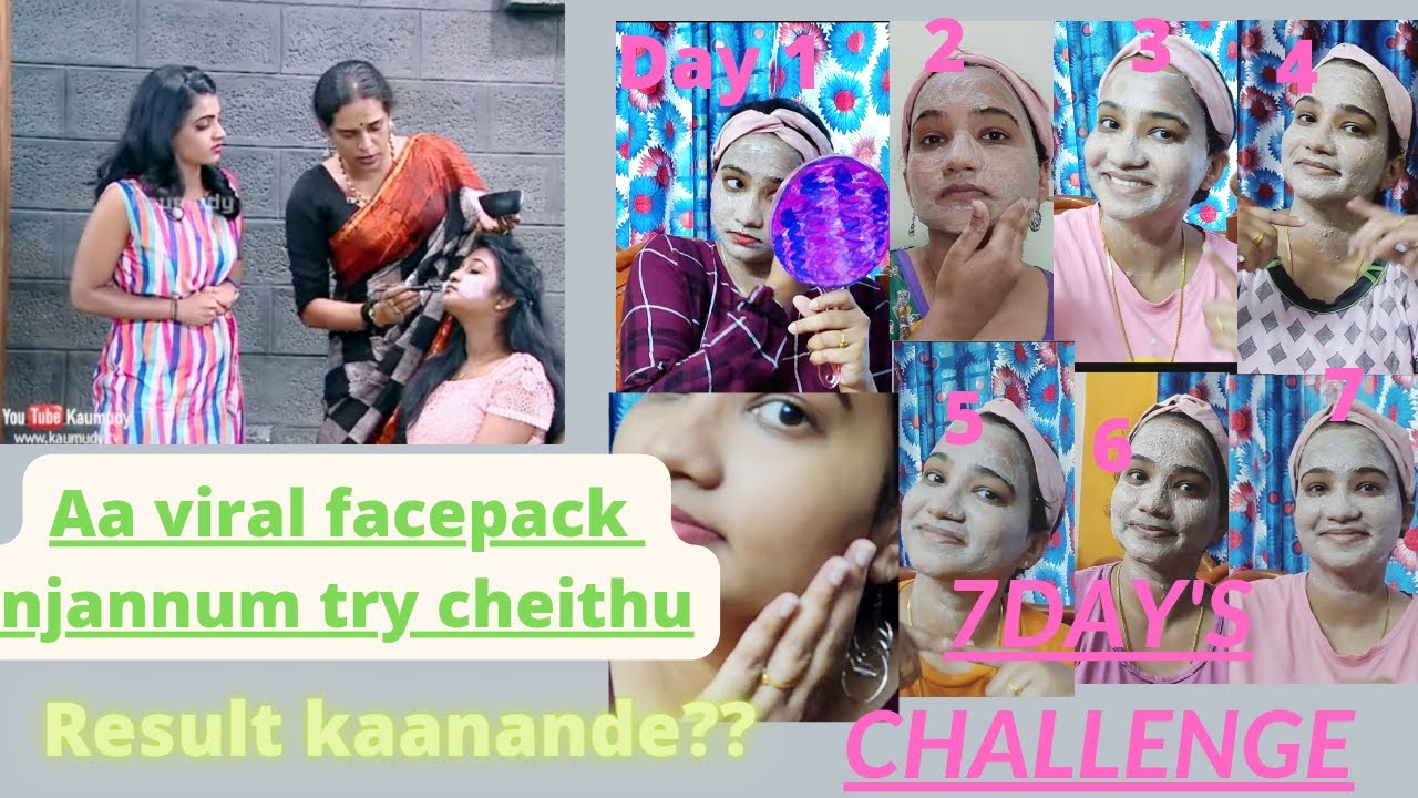 Tried Out Famous Makeup Artist Renju Renjimar`s Viral Facepack For 7 ...