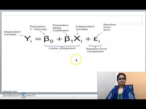 Statistical Inference: Linearity, intercept, slope - YouTube
