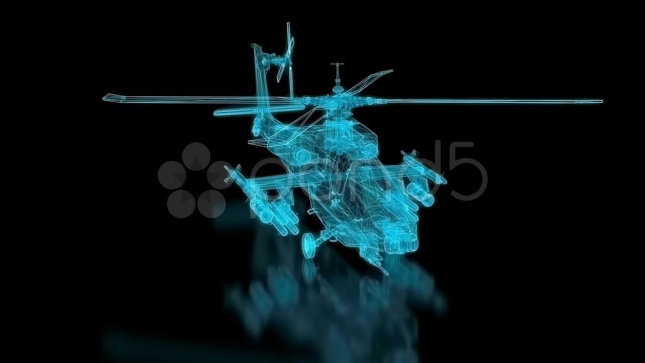 Helicopter Mesh. Stock Footage - YouTube