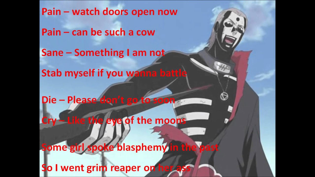 Hidan - Eddie Rath - Lyrics - YouTube