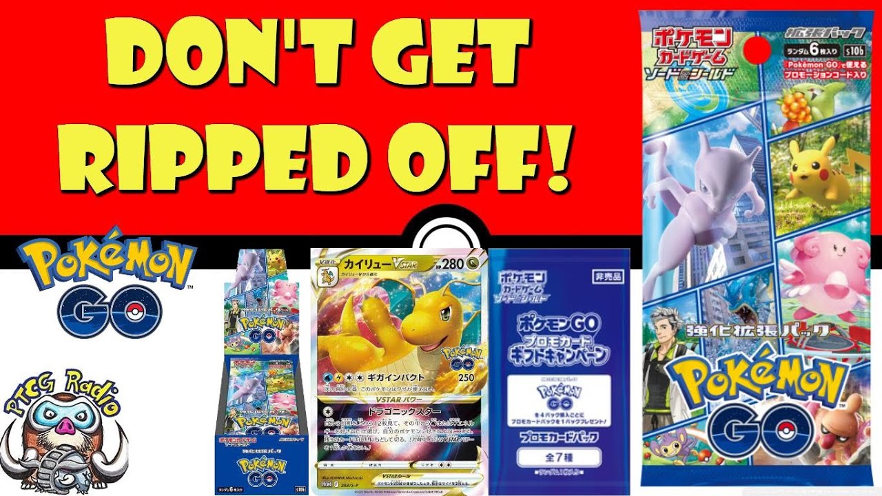 Don't Get Ripped Off Buying Pokémon GO TCG! (Pokémon TCG News) - YouTube