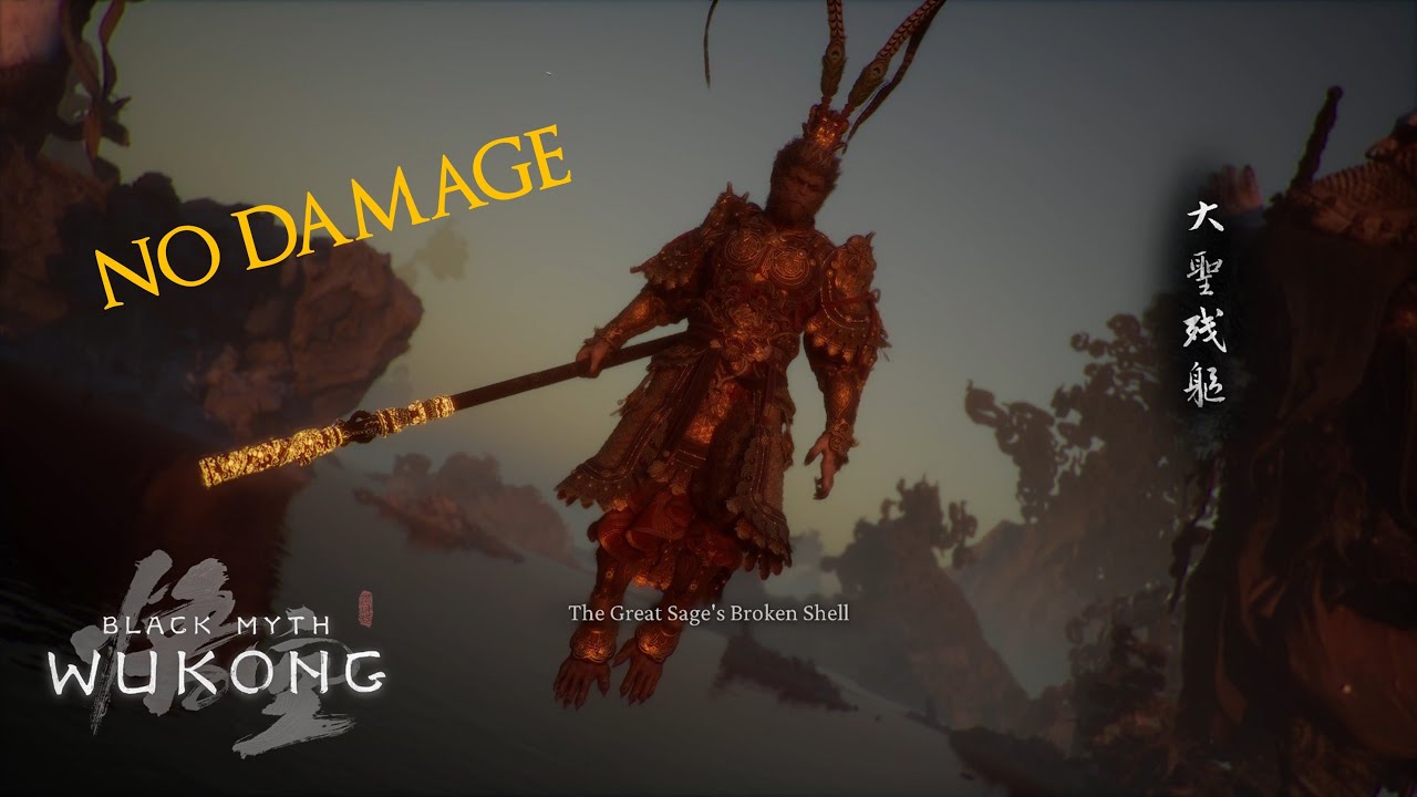 The Great Sage's Broken Shell - No Damage | Black Myth: Wukong - YouTube