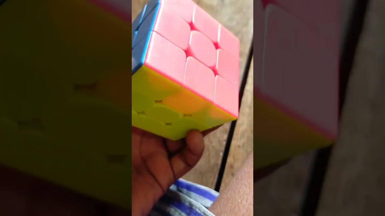 rube cube solve in 1min / new easy trick / - YouTube