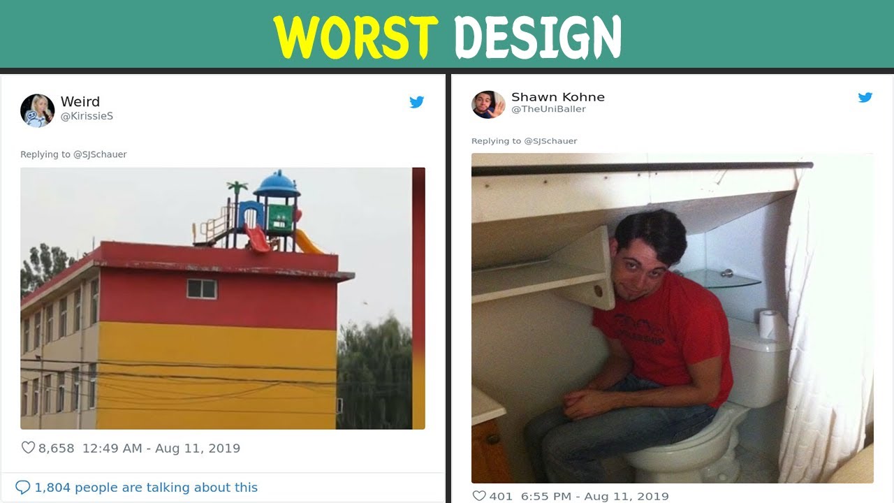 50 Worst Architectural Nightmares Witnessed and Shared by People - YouTube