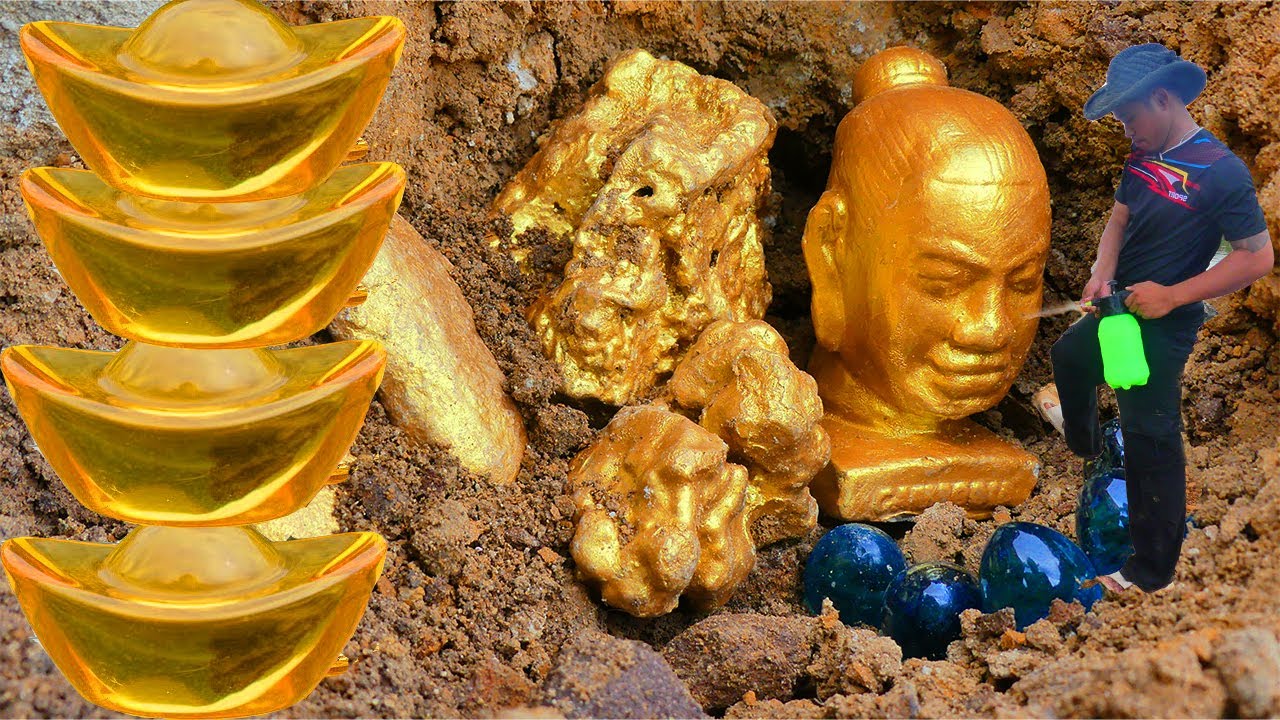 Amazing gold and diamond treasures were accidentally discovered with ...