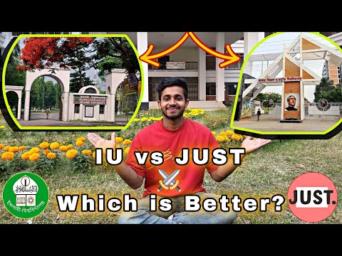 IU vs JUST | Full Comparison 2026 | Which University is Better? 🔥