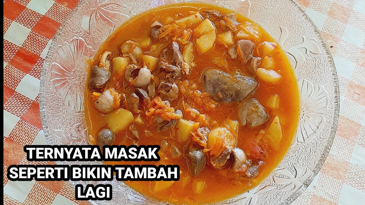 ATI REMPELA DAN KENTANG BERKUAH ENAK SEKLI@dheasahid9208 - YouTube