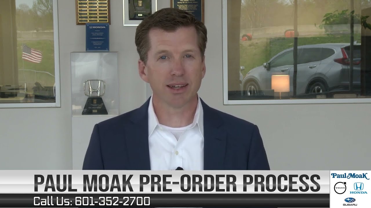 Paul Moak Honda Pre-Order Process - YouTube