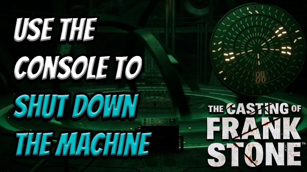 How to Use the Console to Shut Down the Machine (Chapter 8) | The ...