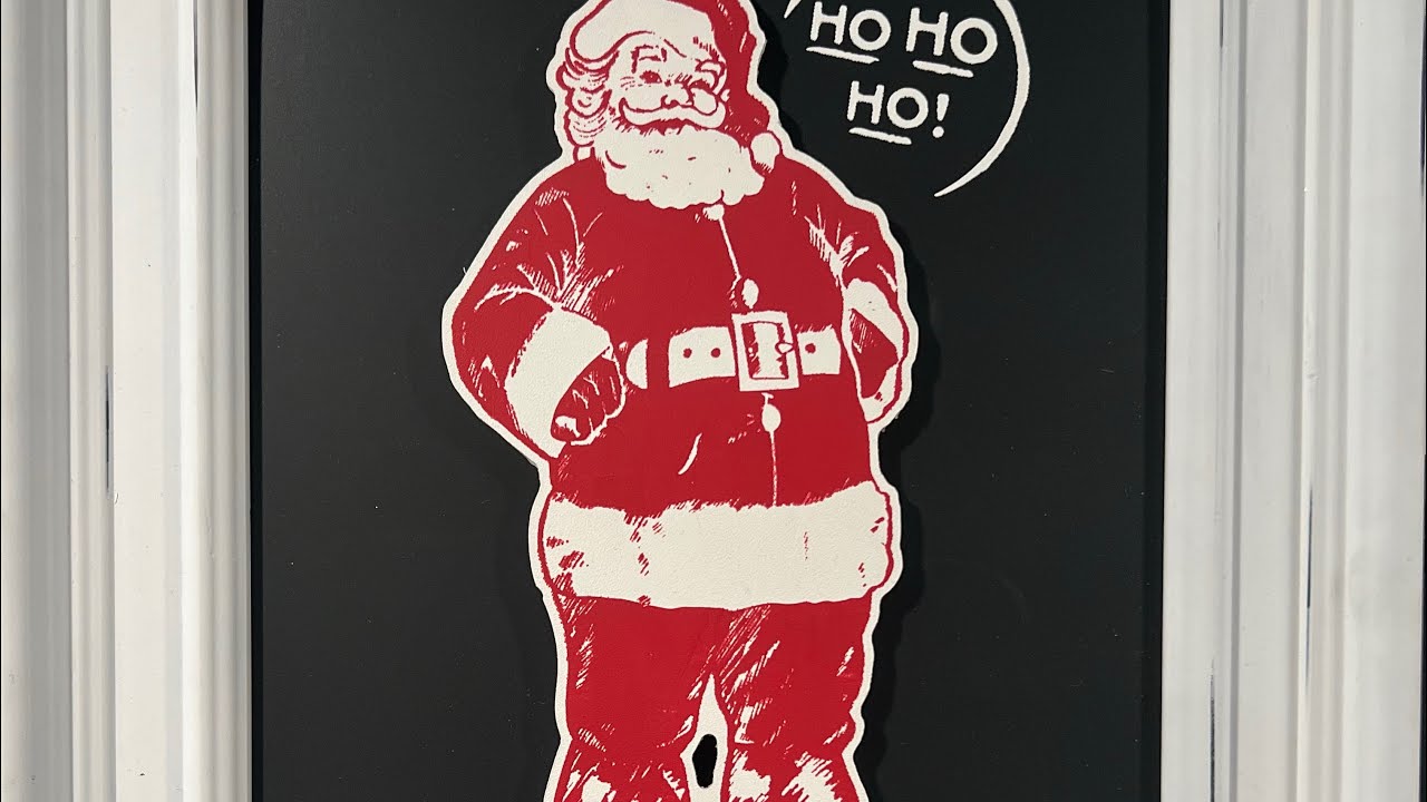 Chalk Couture Classic Santa Transfer and Chalk Shape! #easy # ...