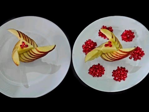 Beautiful & Easy Fruits Decorations Ideas || Fruits Decoration in plate || Neelam ki recipes