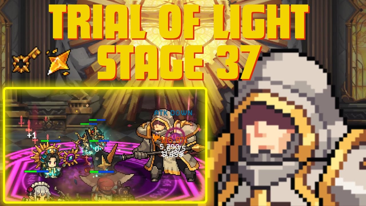 Unknown Knights - Dungeon - Trial of Light Stage 37 | Castle Upgrade ...