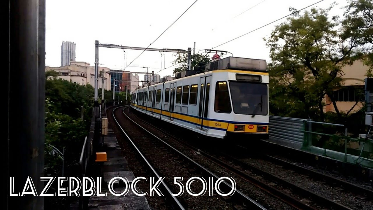 LRTA/LRMC Line 1 1G BN-ACEC departing Central Terminal Station - YouTube