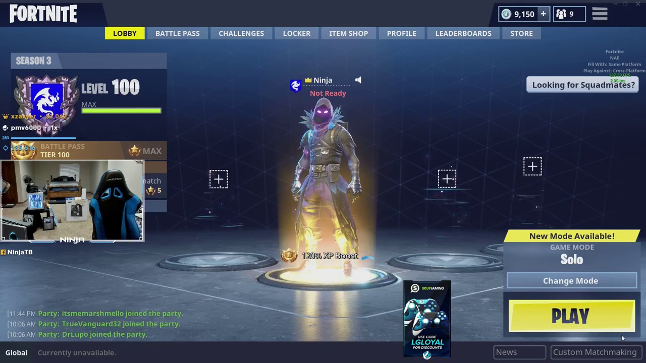 NINJA CRIES LIVE ON STREAM!! - YouTube