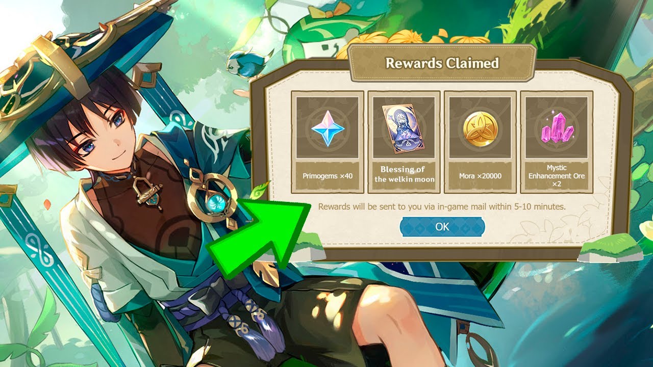 THESE NEW GIFTS FROM HOYOVERSE TODAY! Genshin Impact - YouTube