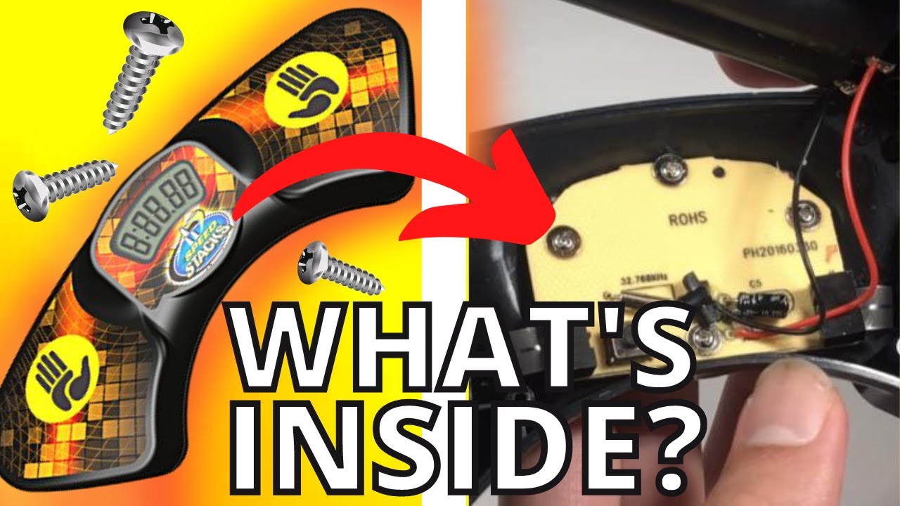 What is inside a StackMat timer? - YouTube