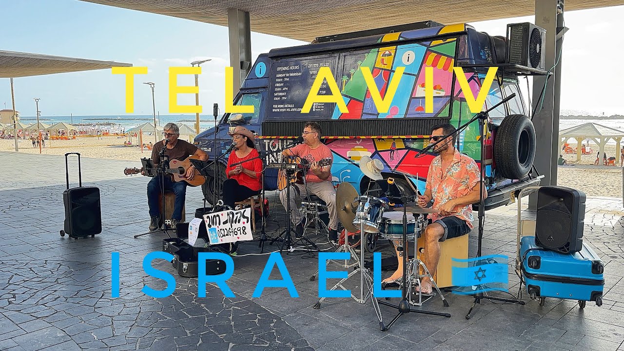 Tel Aviv Streets Wonderful Israeli Street Music - YouTube
