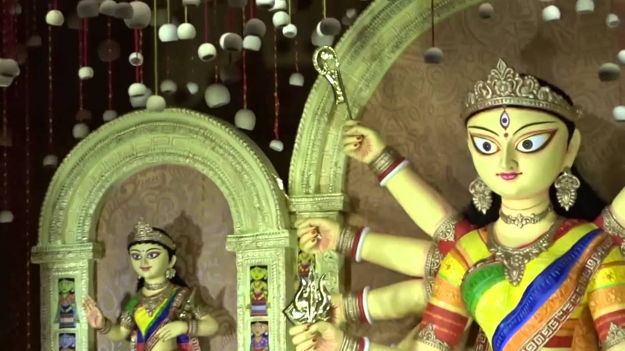 Durga Puja 2015 : Tridhara (60fps) - YouTube