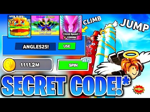 🚨All 🚨ANGELS VS DEMONS UPDATE 13 CODES FOR CLIMB AND JUMP TOWER ...