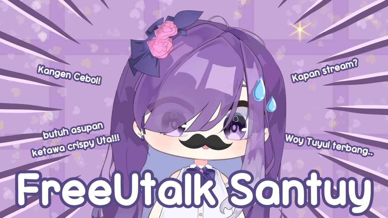 【FreeUtalk Santuy】Ada yang kangen Uta uhuy? :*【Vtuber ID | Utahime ...
