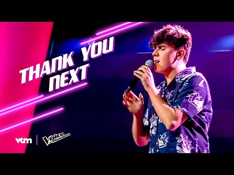 Ilias - 'Thank You Next' | The Knockouts | The Voice van Vlaanderen | VTM