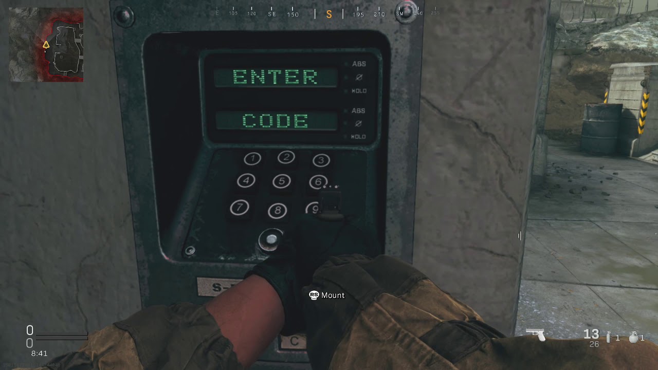 TRENCH open bunker COD WARZONE - YouTube