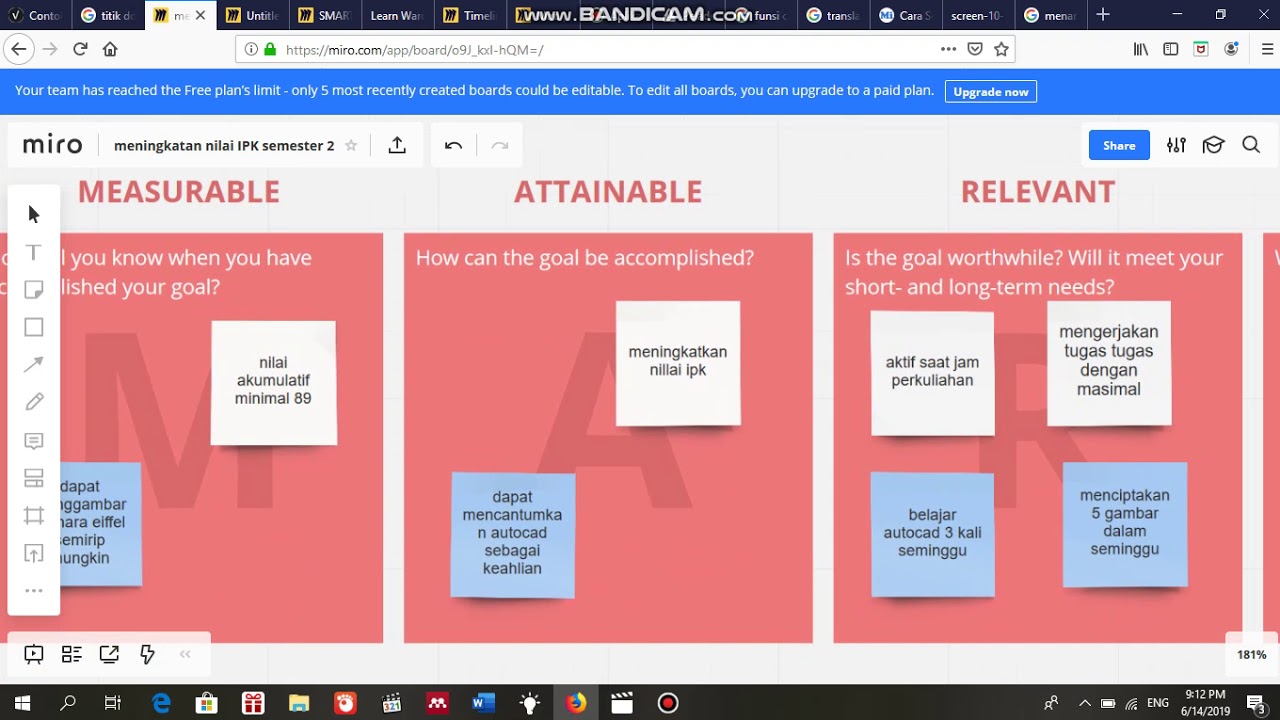 MIRO TURTORIAL: Smart Goals - Business Analysis & Strategy - YouTube