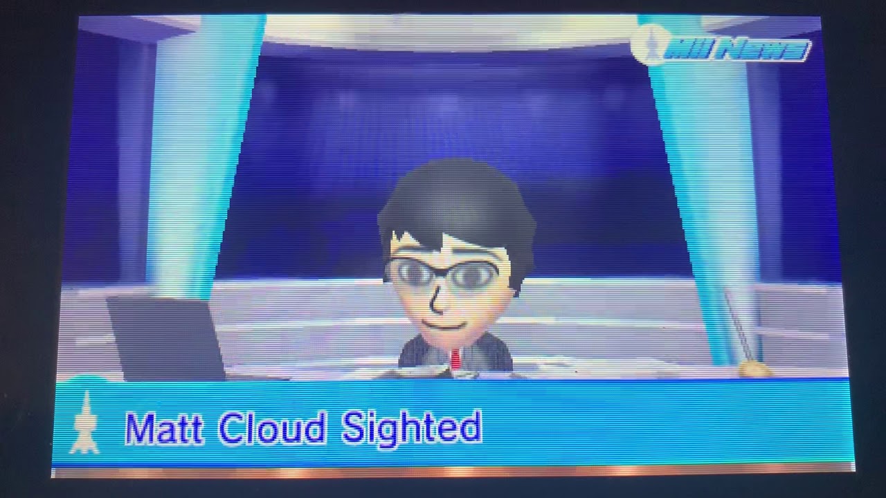 Tomodachi Life - Mii News - Matt Cloud Sighted - YouTube