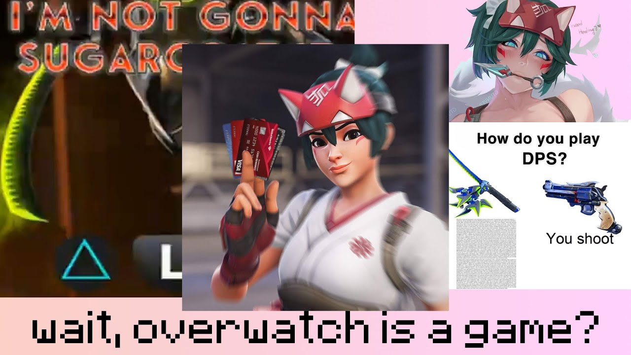 "wait, overwatch is a game?" - YouTube