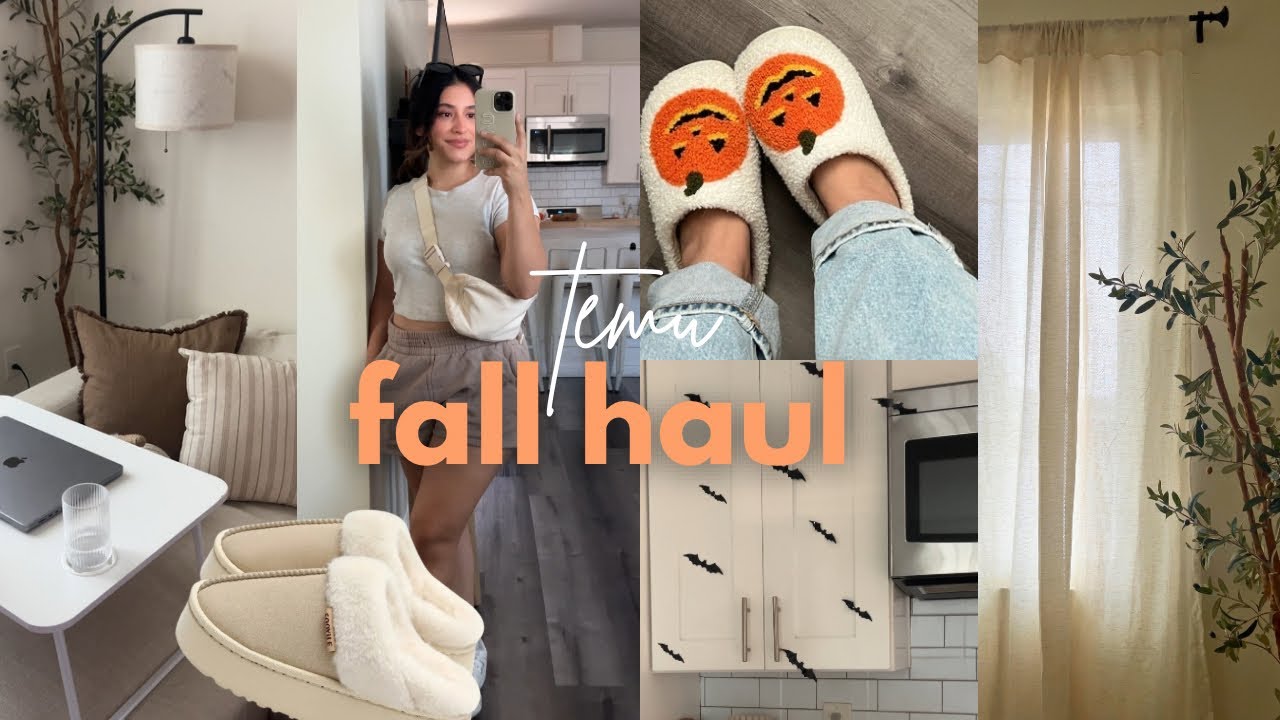 temu haul | fall must haves 2024 - YouTube